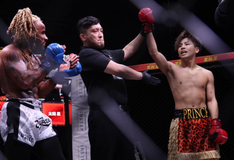 【BD】元K-1野田蒼、”体重5kg差”覆し勝利、スピードパンチで米国MMAファイターを圧倒 - eFight【イーファイト】格闘技情報を毎日配信！