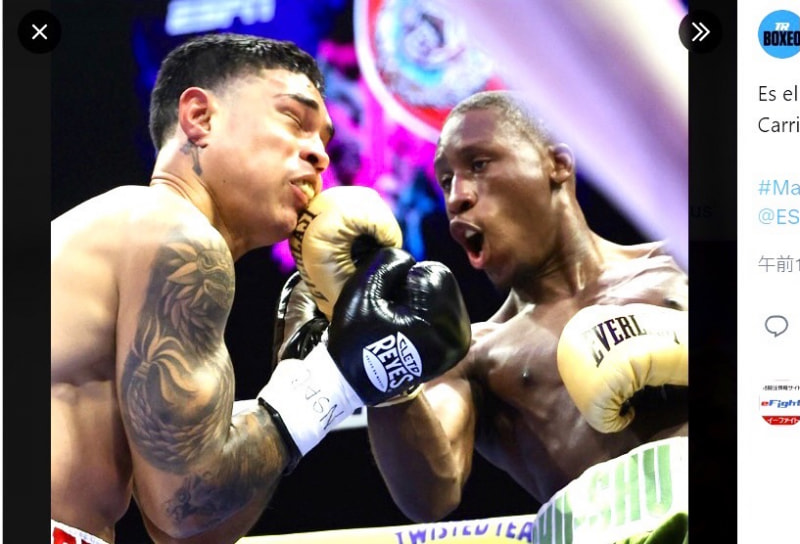 「もう止めてくれ！」井上尚弥に宣戦布告のキャリントン、3R”ボコボコ”KO勝利、次戦は世界王座か - eFight【イーファイト】格闘技情報を毎日配信！