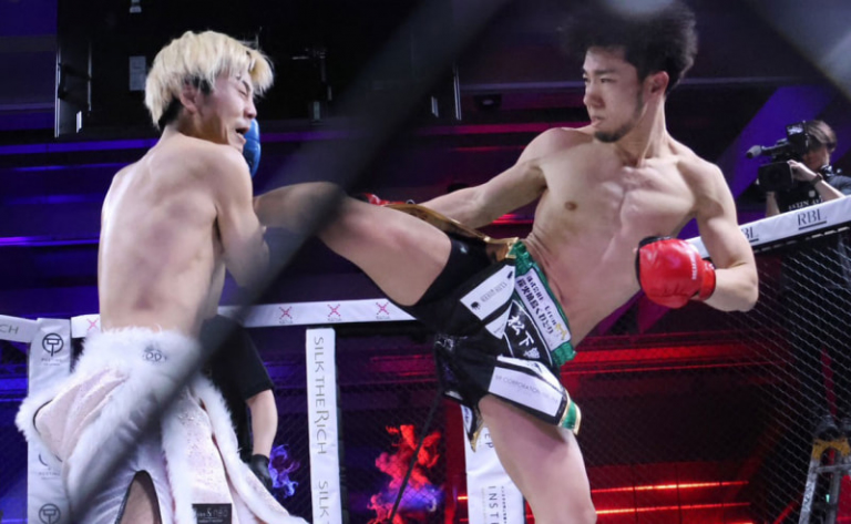 【BD】空手家よしきまる、体重オーバーの元K-1・TETSUに勝利、”本来無し”の延長戦でも打ち合い - eFight【イーファイト】格闘技情報を毎日配信！