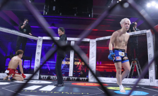 【BD】西谷大成、同門・白川ダーク陸斗を壮絶KO！カーフキックと豪快連打で仕留める - eFight【イーファイト】格闘技情報を毎日配信！