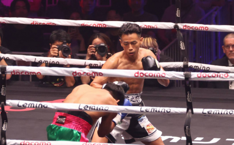 武居由樹、瞬殺KOでV2達成！プロノーダウンの相手を圧倒「もう一本ベルト欲しい」 - eFight【イーファイト】格闘技情報を毎日配信！