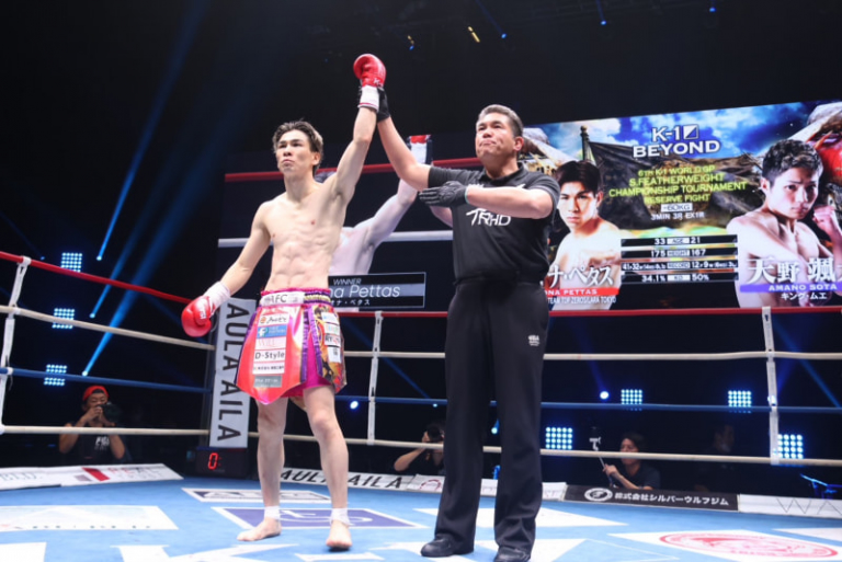 【K-1】レオナ・ペタスが石の拳で制裁KO！体重超過の天野颯大を2度倒しリザーブ権獲得 - eFight【イーファイト】格闘技情報を毎日配信！