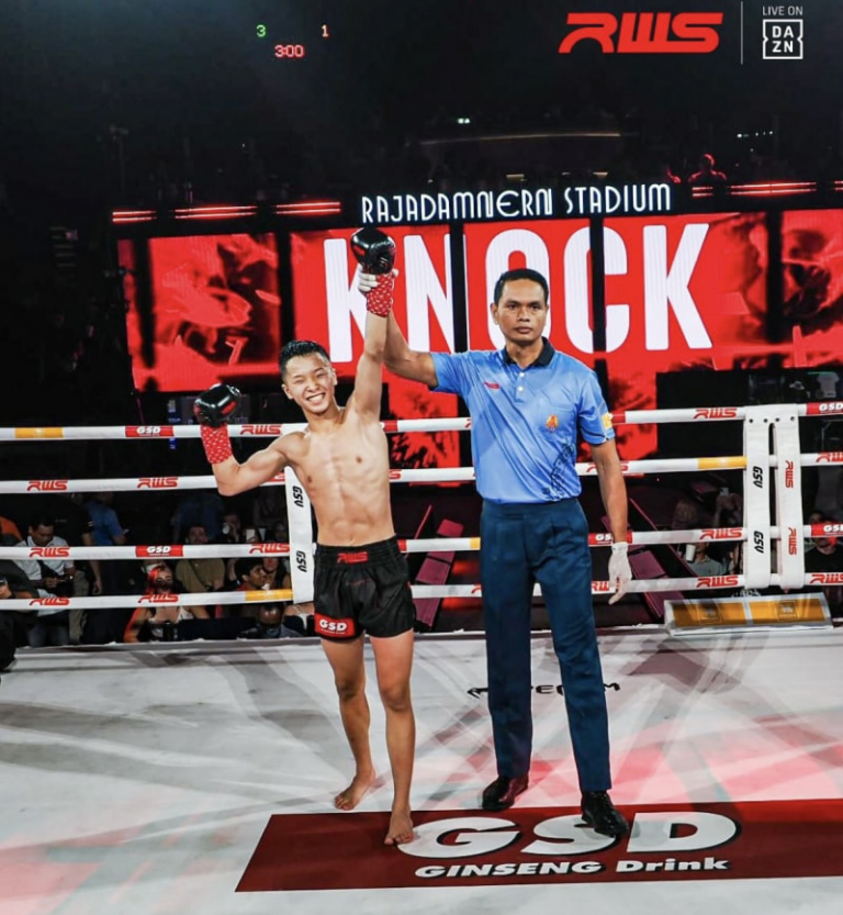 【RWS】吉成名高の後輩・17歳の安部焔、右ハイキックで衝撃KO勝ち - eFight【イーファイト】格闘技情報を毎日配信！