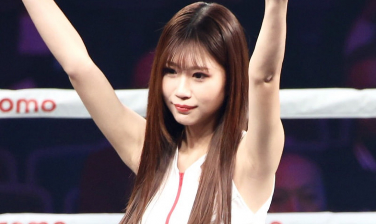 “井上戦ラウンドガール”日南まみ、“9頭身”元RIZINガールらとBreakingガールに就任！7.13BD大阪で初お披露目 - eFight【イーファイト】格闘技情報を毎日配信！