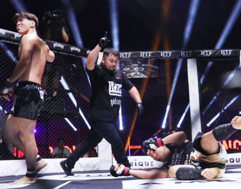 【BD】元Krush王者・加藤虎於奈、ハイキック一撃KO勝利！元世界3位プロボクサーほっそんが崩れ落ちる - eFight【イーファイト】格闘技情報を毎日配信！