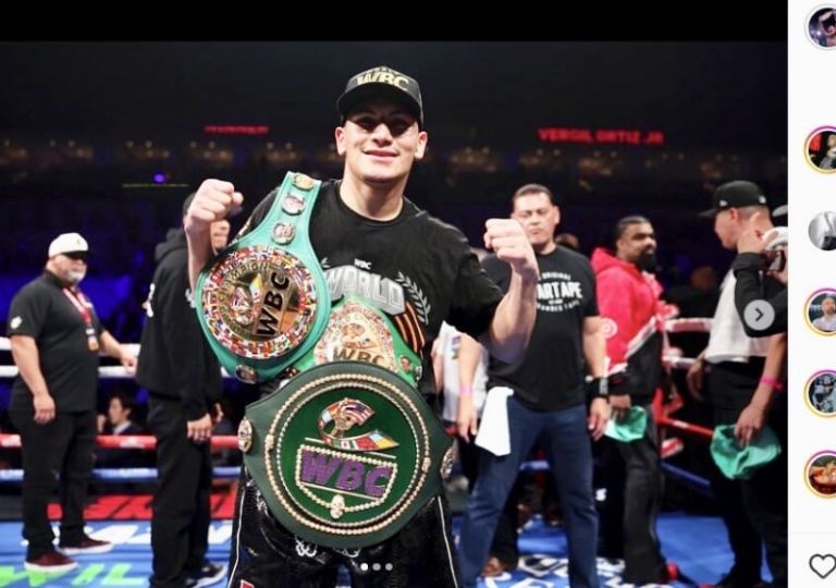 ロープ際で“立ったまま”失神！無敗オルティスが衝撃KO勝利でV2、次はエニスと無敗対決か - eFight【イーファイト】格闘技情報を毎日配信！