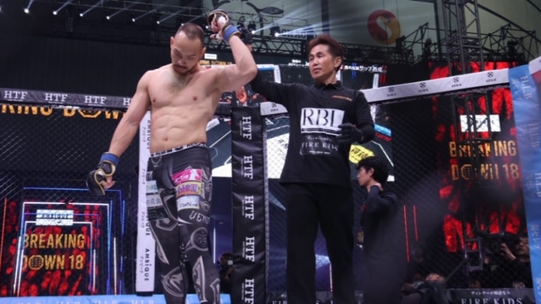 【BD】サップ西成、“ボコボコ14秒殺”KO負け！KO男ジェリオの豪打にサンドバッグ状態 - eFight【イーファイト】格闘技情報を毎日配信！